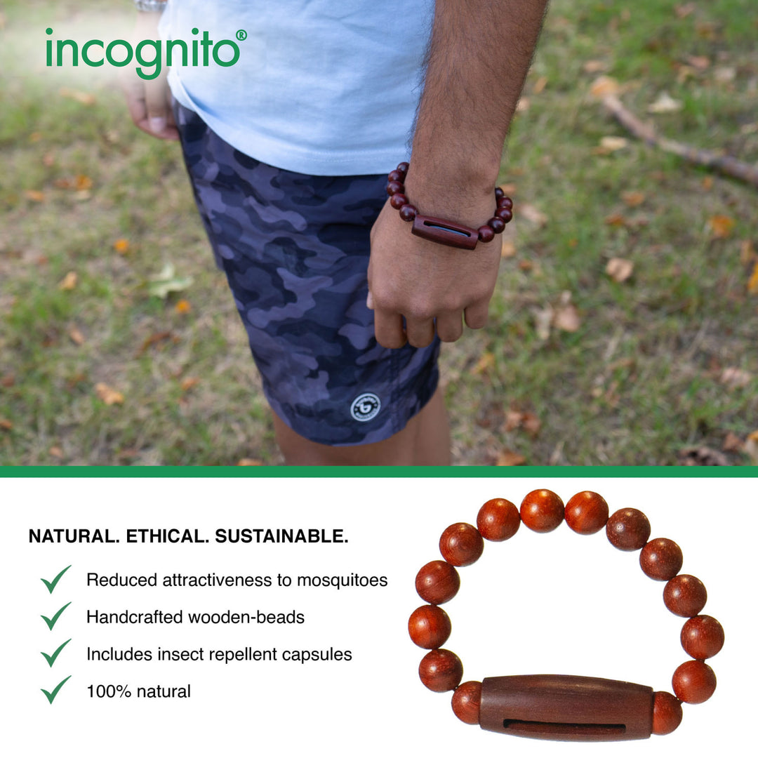NEW Insect Repellent Bracelet - Lightweight and Natural – Less Mosquito