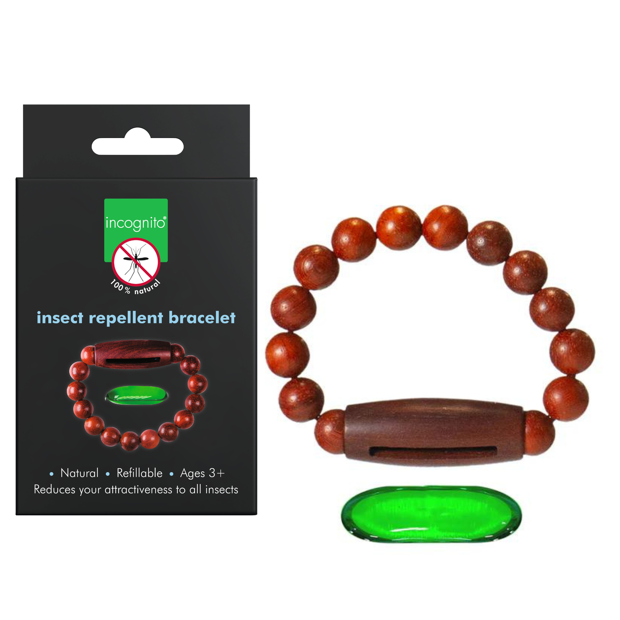 NEW Insect Repellent Bracelet - Lightweight and Natural – Less Mosquito