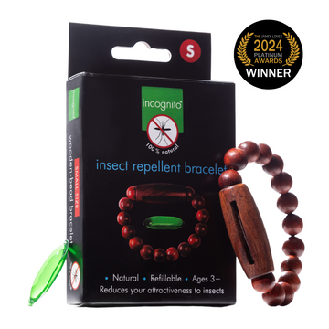 NEW Long-Lasting Wooden Insect Repellent Bracelet – Less Mosquito